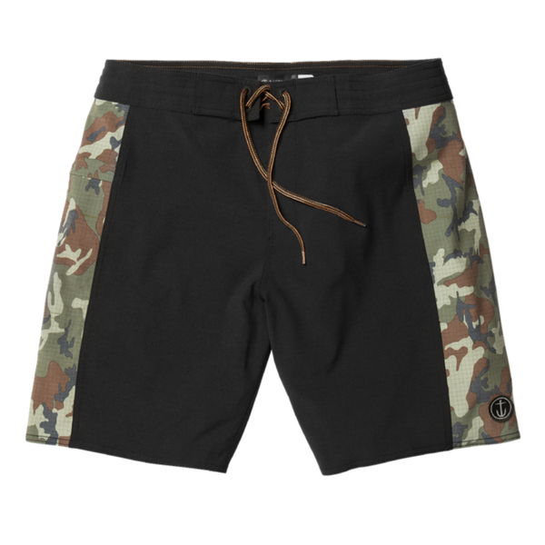 CAPTAIN FIN Keyhole Art boardshorts - Black - STM Snow Surf Skate