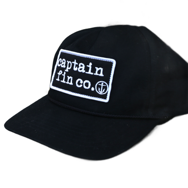 CAPTAIN FIN Big Patch hat - Black - STM Snow Surf Skate