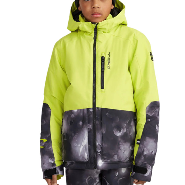 ONeill Texture Jacket Boys - Black Spacedout - STM Snow Surf Skate