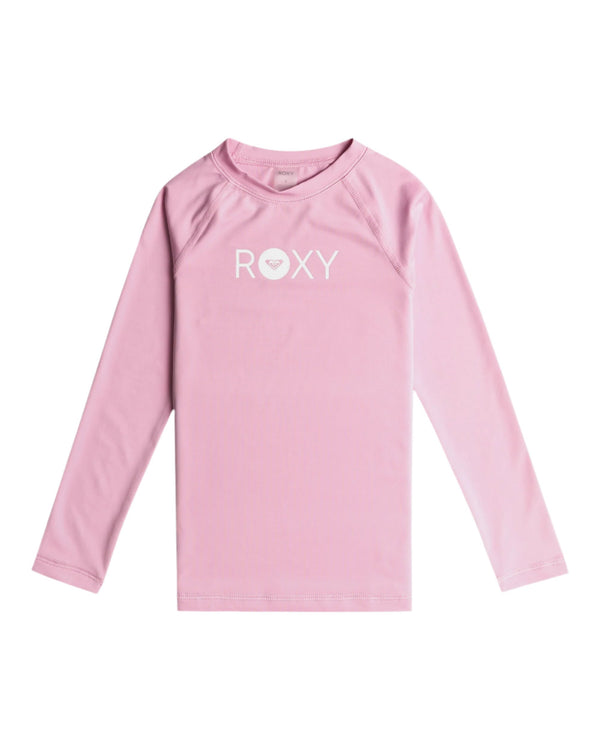 Roxy Essential LS Lycra Kids Rashguard - Lilac Chiffon - STM Snow Surf ...