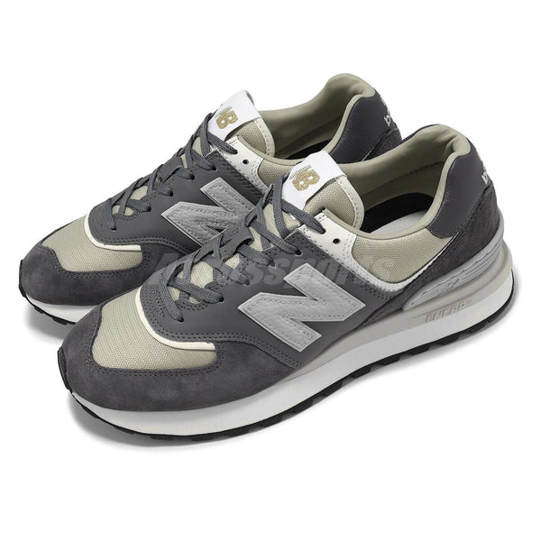 NEW BALANCE Numeric 574 D Width shoes - Grey/White - STM Snow Surf Skate